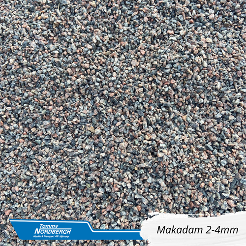 Makadam 2-4mm | Tommy Nordbergh Maskin & Transport AB