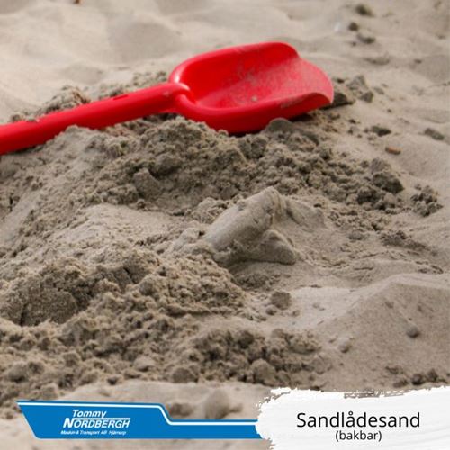 Sandlådesand ( bakbar) | Tommy Nordbergh Maskin & Transport AB