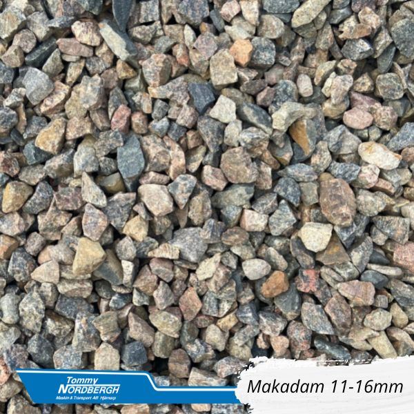 Makadam 11-16mm | Tommy Nordbergh Maskin & Transport AB